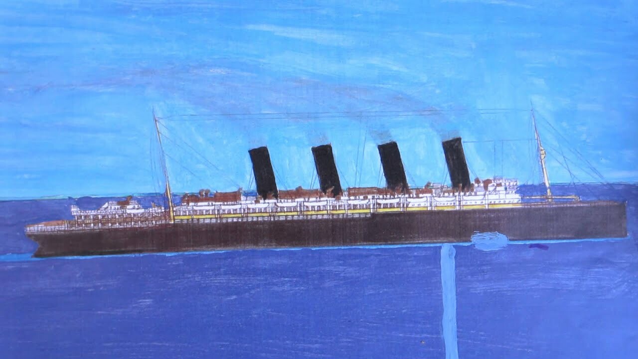 ArtStation - RMS Lusitania Tragedy