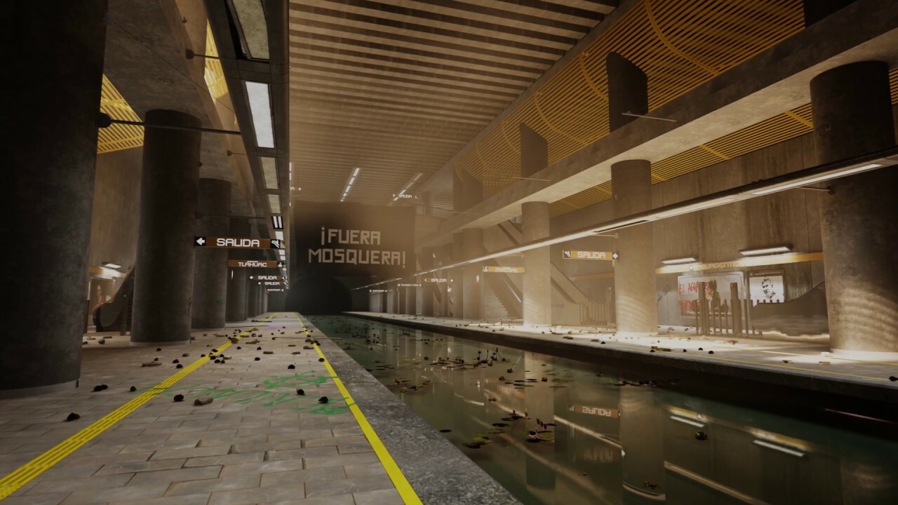 ArtStation - Subway Station - Unreal Engine 4
