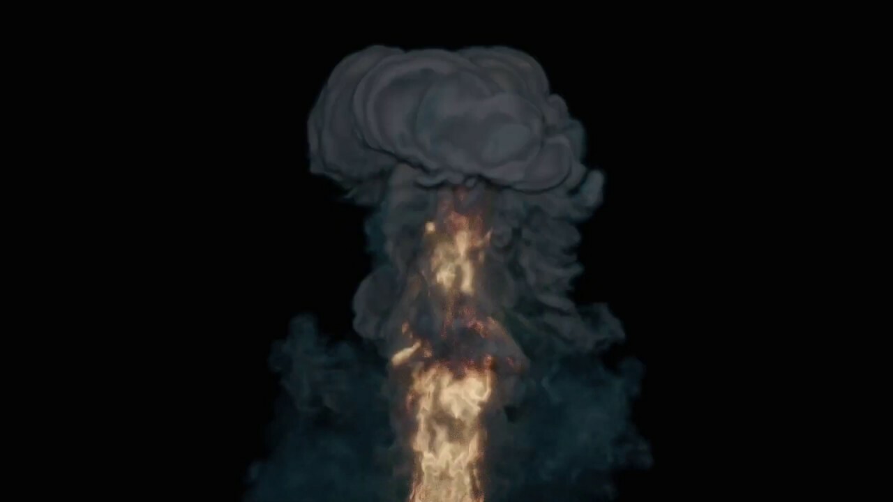 ArtStation - Fire Explosion | X-Particles | Rendered in Cycles 4D ...