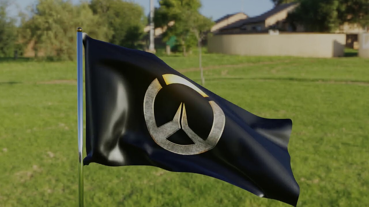 ArtStation - Overwatch Flag