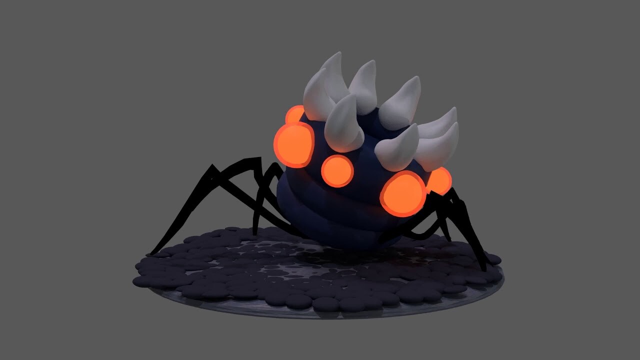 ArtStation - Hollow Knight #102 - Lesser Mawlek