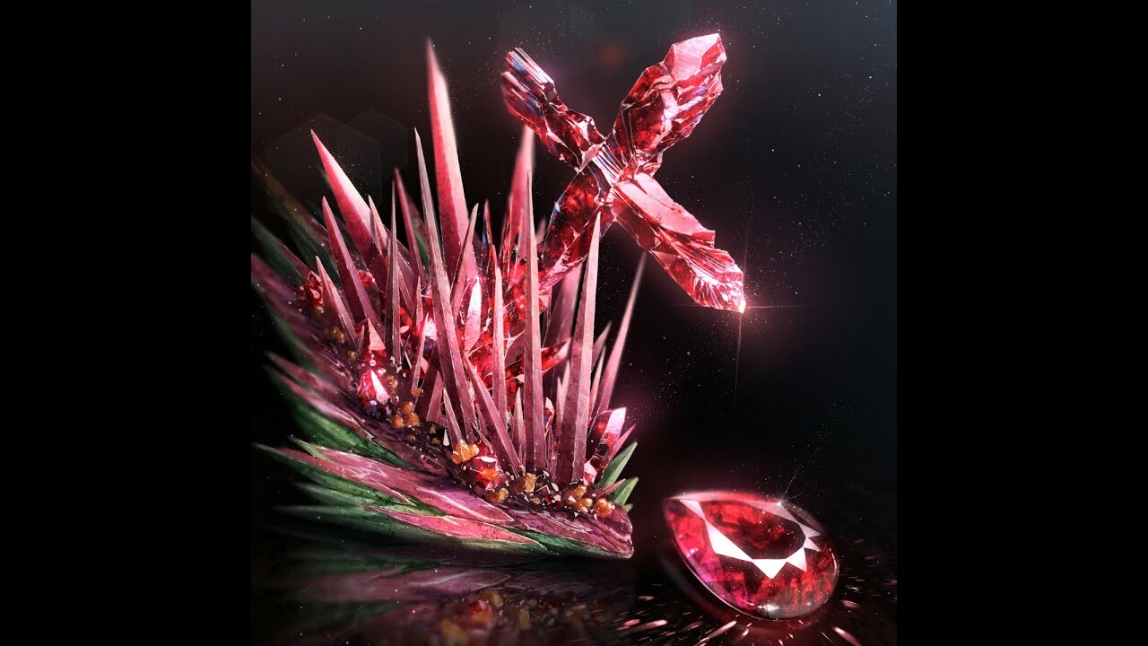 ArtStation - ruby making timelapse 4h30m