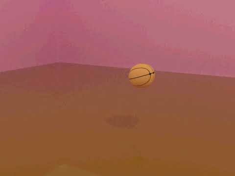 ArtStation - Bouncing Basketball