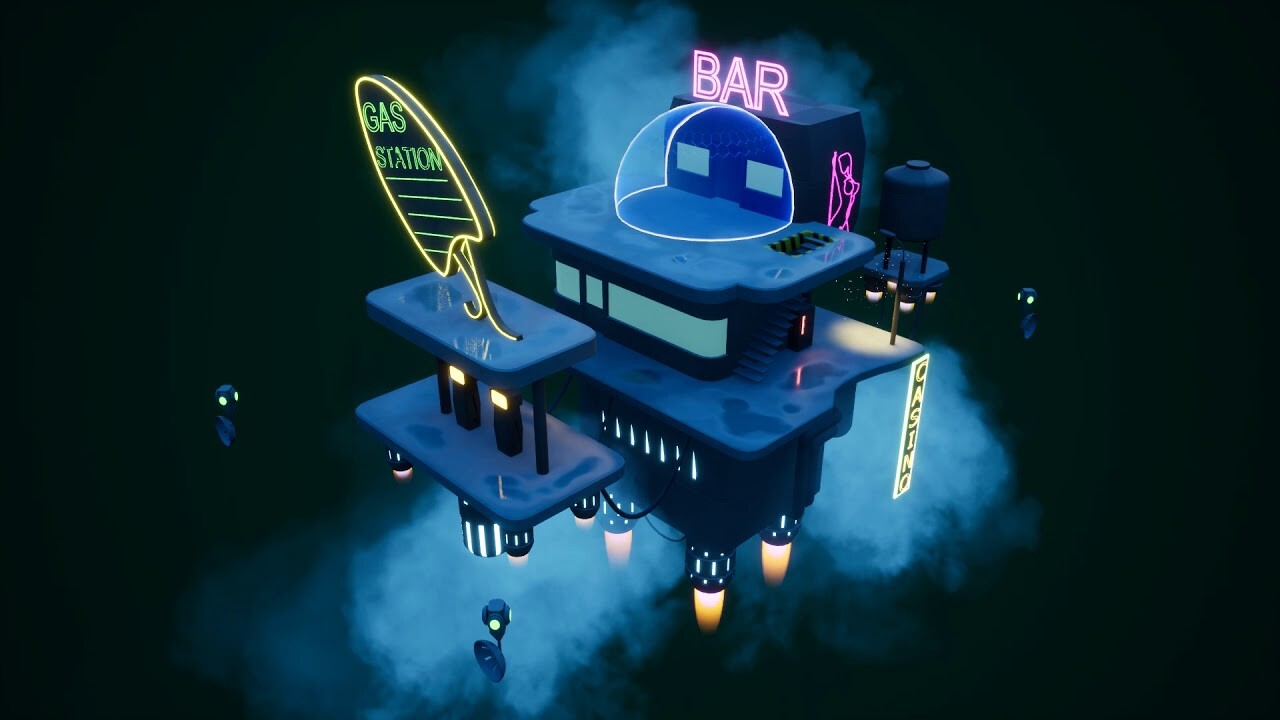 ArtStation - Gas station VIP