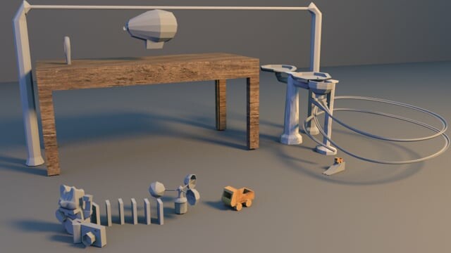 ArtStation - Rube Goldberg Machine