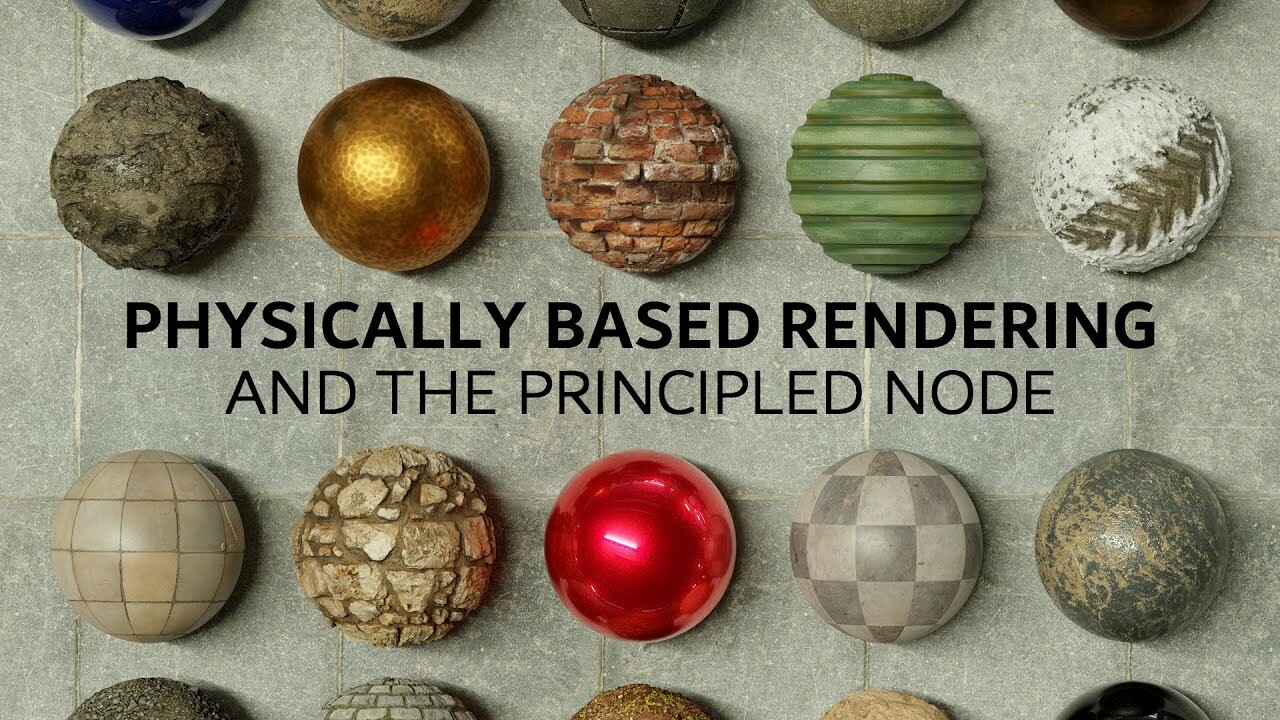 ArtStation - Tutorial - Physically Based Rendering and the Principled Node