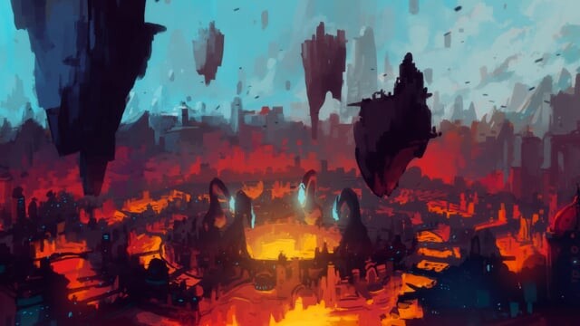 ArtStation - Lava Pit - Animated Art