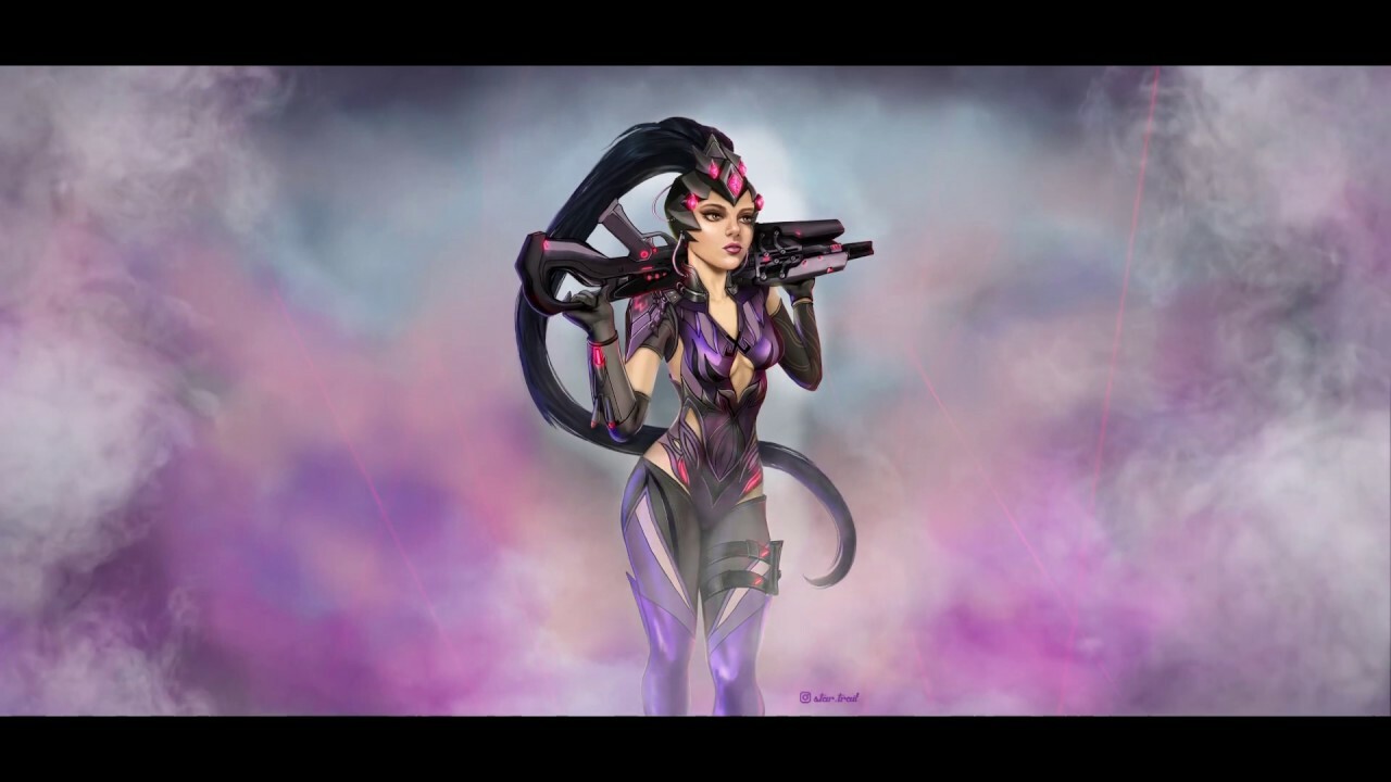 ArtStation - Overwatch - Widowmaker animating (Fanmade)