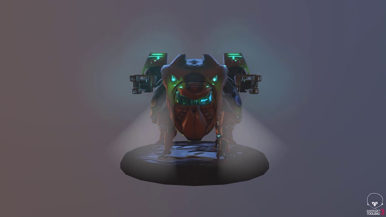 ArtStation - Cat Mech Turnaround