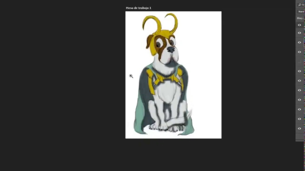 ArtStation - My Dog Loki