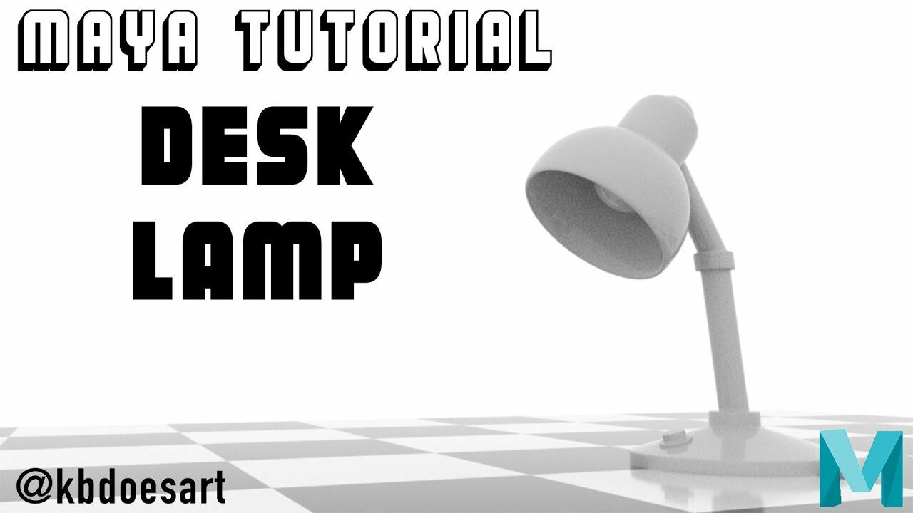 ArtStation - Desk Lamp Maya Tutorial