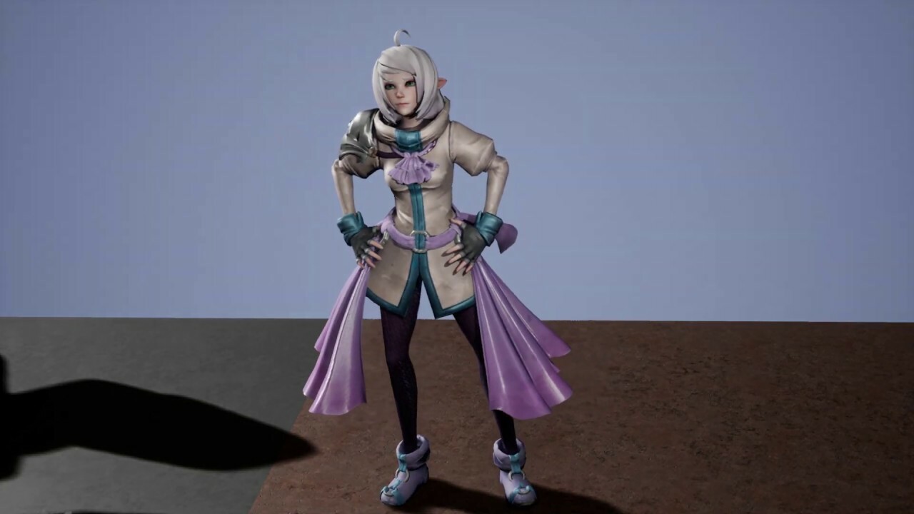 ArtStation - Idle Pose (Rendered in Unreal)