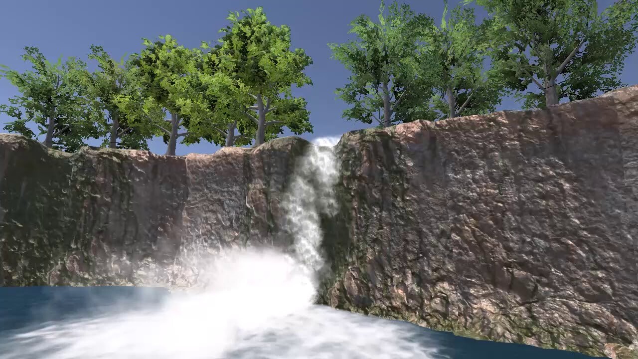 ArtStation - Waterfall Effect