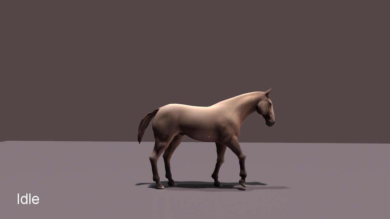 ArtStation - Horse Animation Set