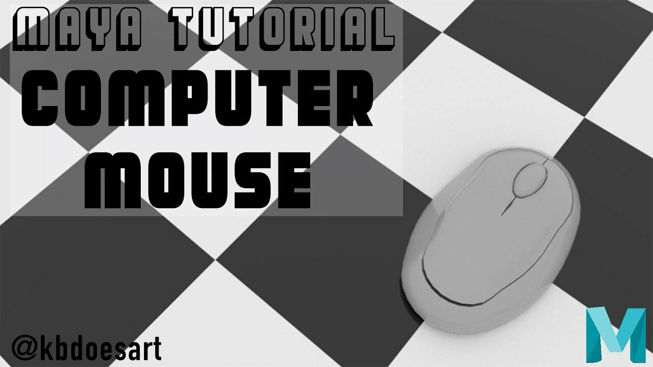 ArtStation - Computer Mouse Maya Tutorial