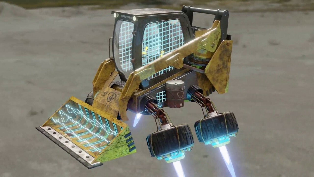 ArtStation - Sci Fi Bulldozer