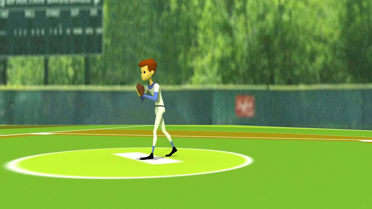 ArtStation - baseball animation