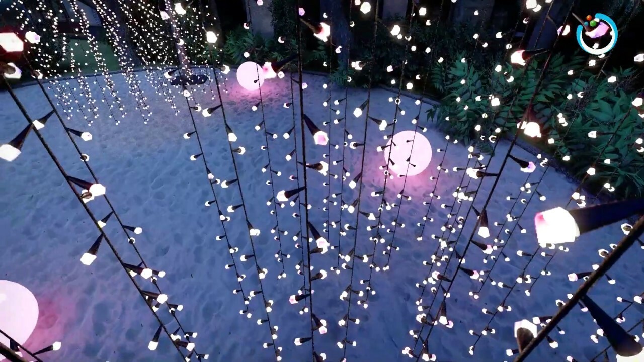 ArtStation - Lumion10 Fairy Light Effect Render