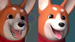 ArtStation - Corgi Face Rig Demo