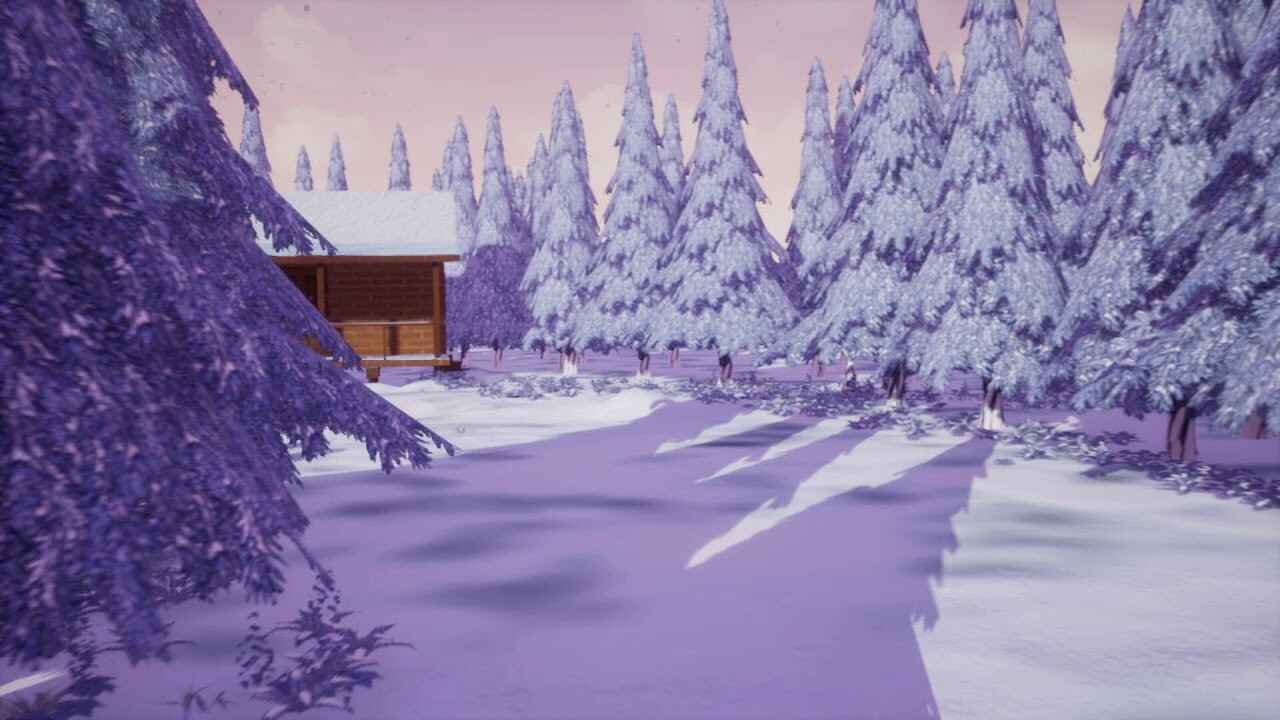 ArtStation - Snow scene