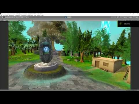 ArtStation - Unity Universal RP render cartoon scenes stele special ...