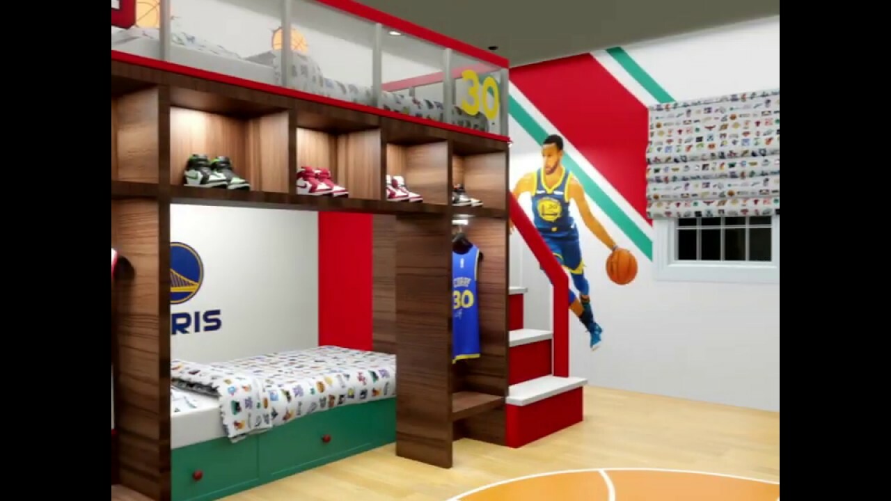 ArtStation - Basketball Room Concept