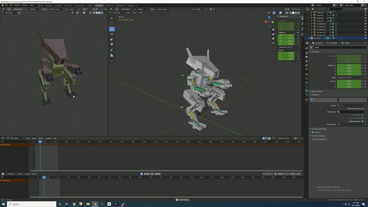 ArtStation - Mech animation