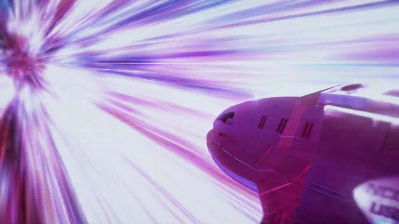 ArtStation - Arrow class runabout flyby and warp