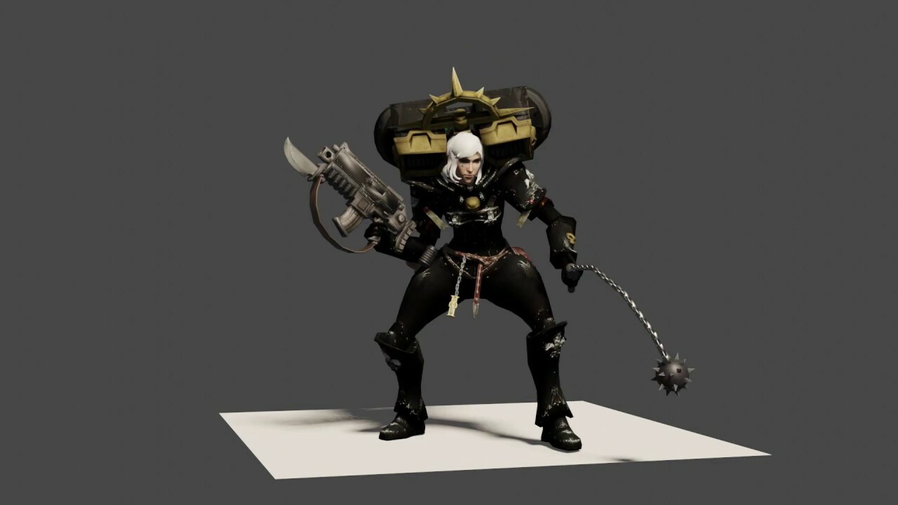 ArtStation - Video-game character animation