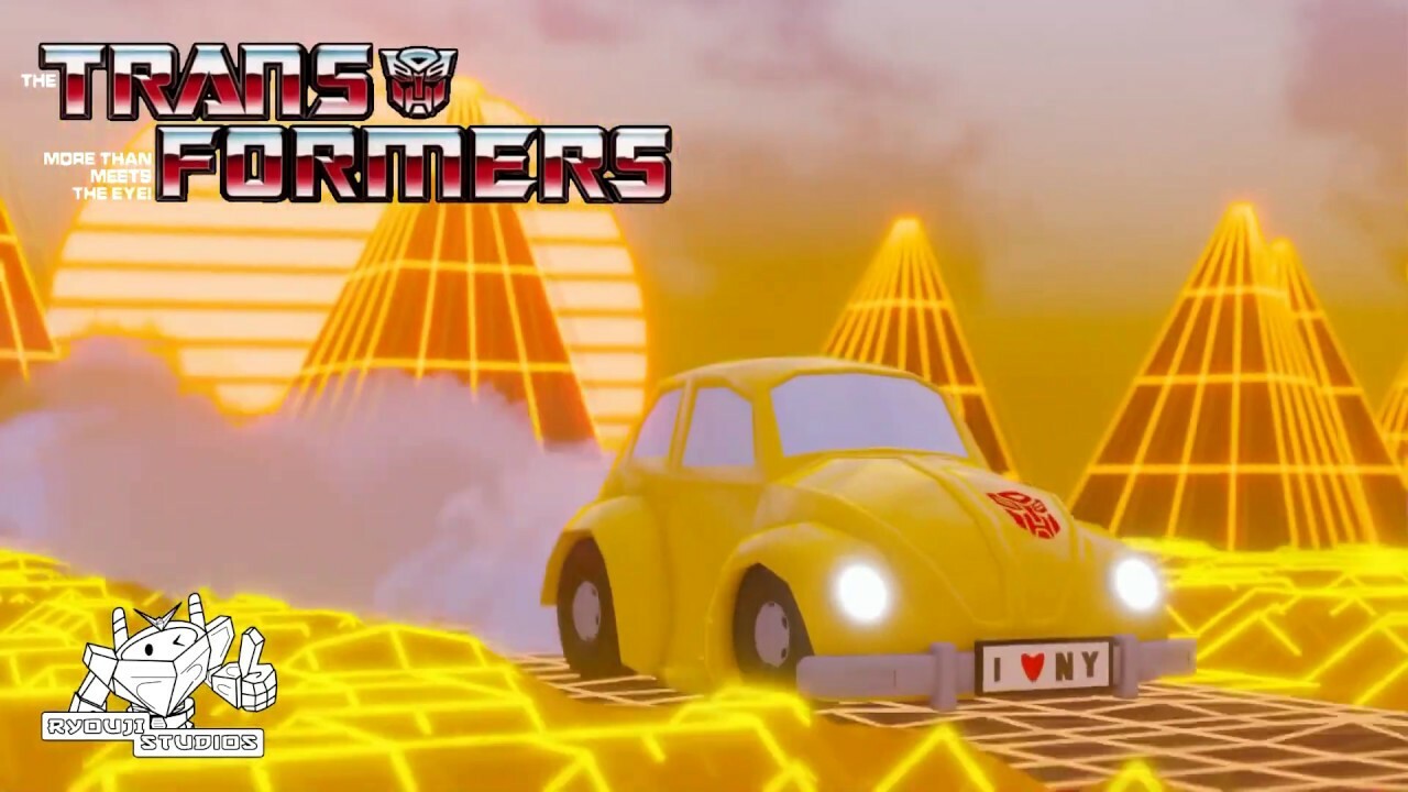 ArtStation - Transformers Bumblebee SynthWave