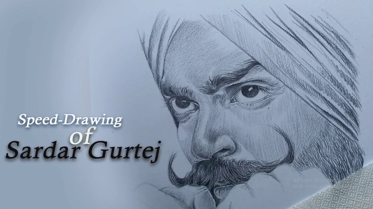 ArtStation - Sardar Speed Drawing Video