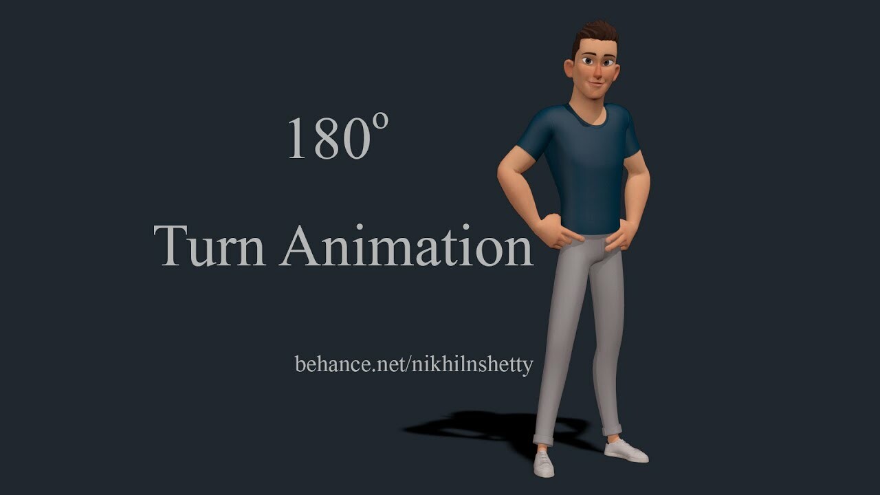 ArtStation - 180 Turn Animation and Breakdown