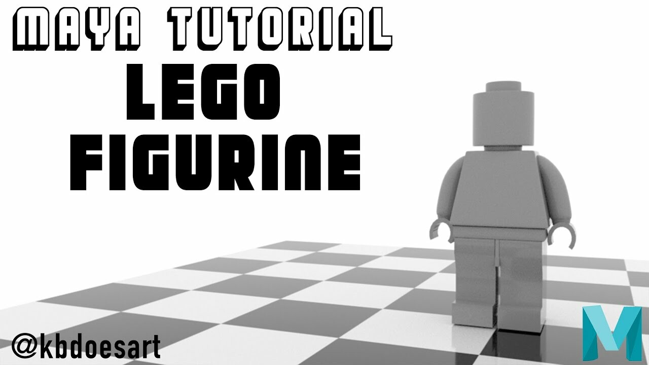 ArtStation - Lego Figurine Maya tutorial