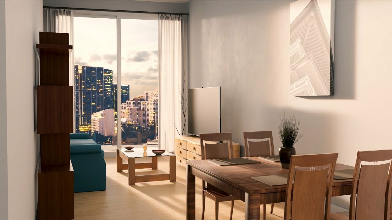 ArtStation - Apartment Interior Animation