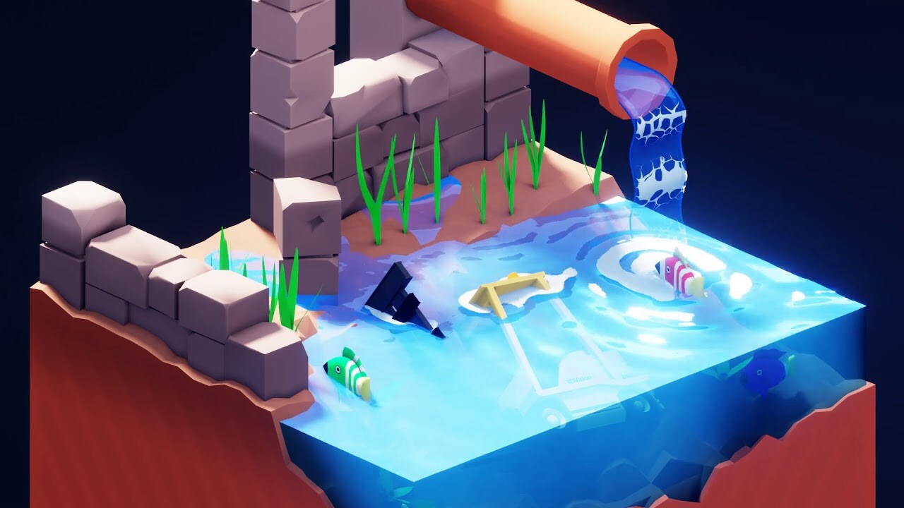 ArtStation - Pure-Toon Water