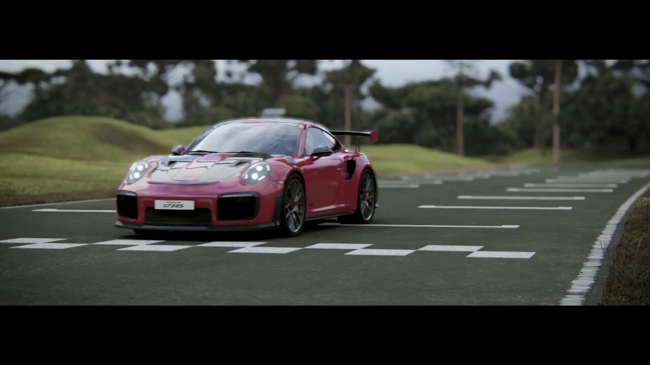 ArtStation - Porshe GT2RS Car Rendering