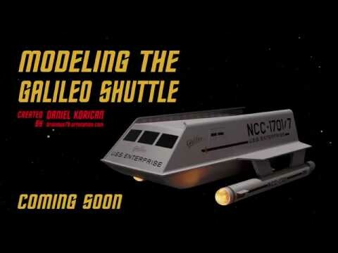 ArtStation - Galileo Shuttle Tutorial coming soon