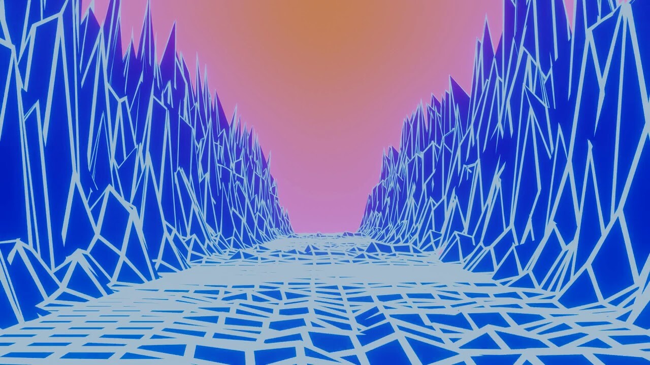 ArtStation - Retrowave animation