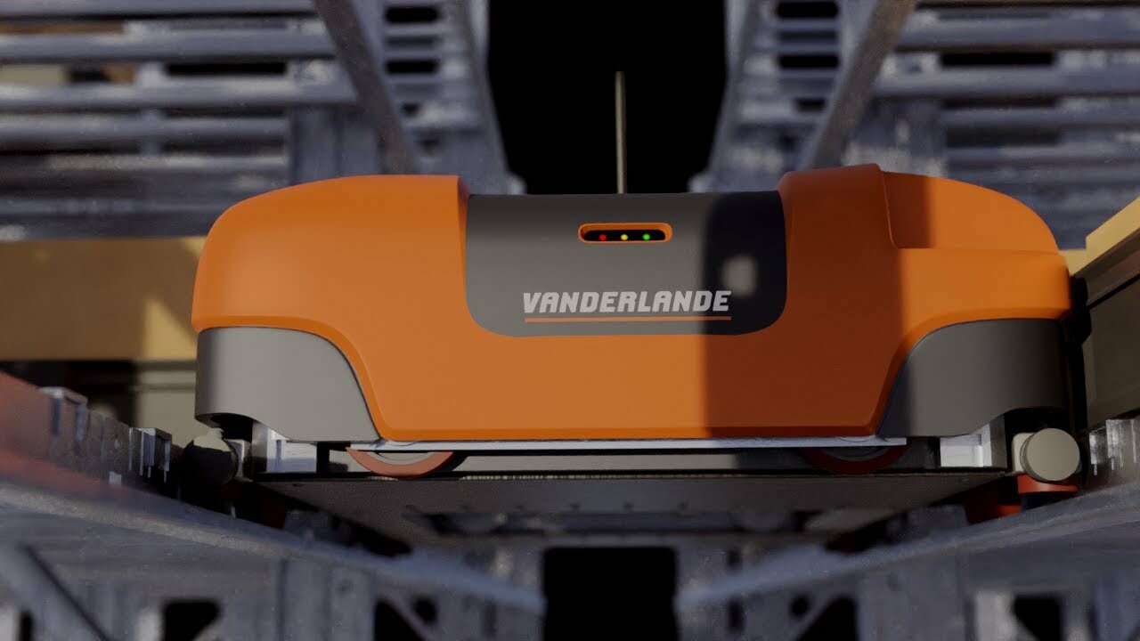 ArtStation - Adapto Warehouse Shuttle [my internship by Vanderlande]