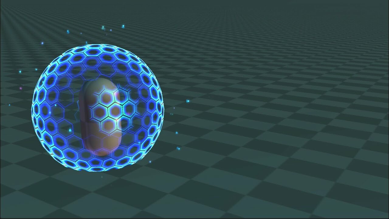 ArtStation - [Personal Explorations] Bubble Shield Effect , Yuriy Tarasov