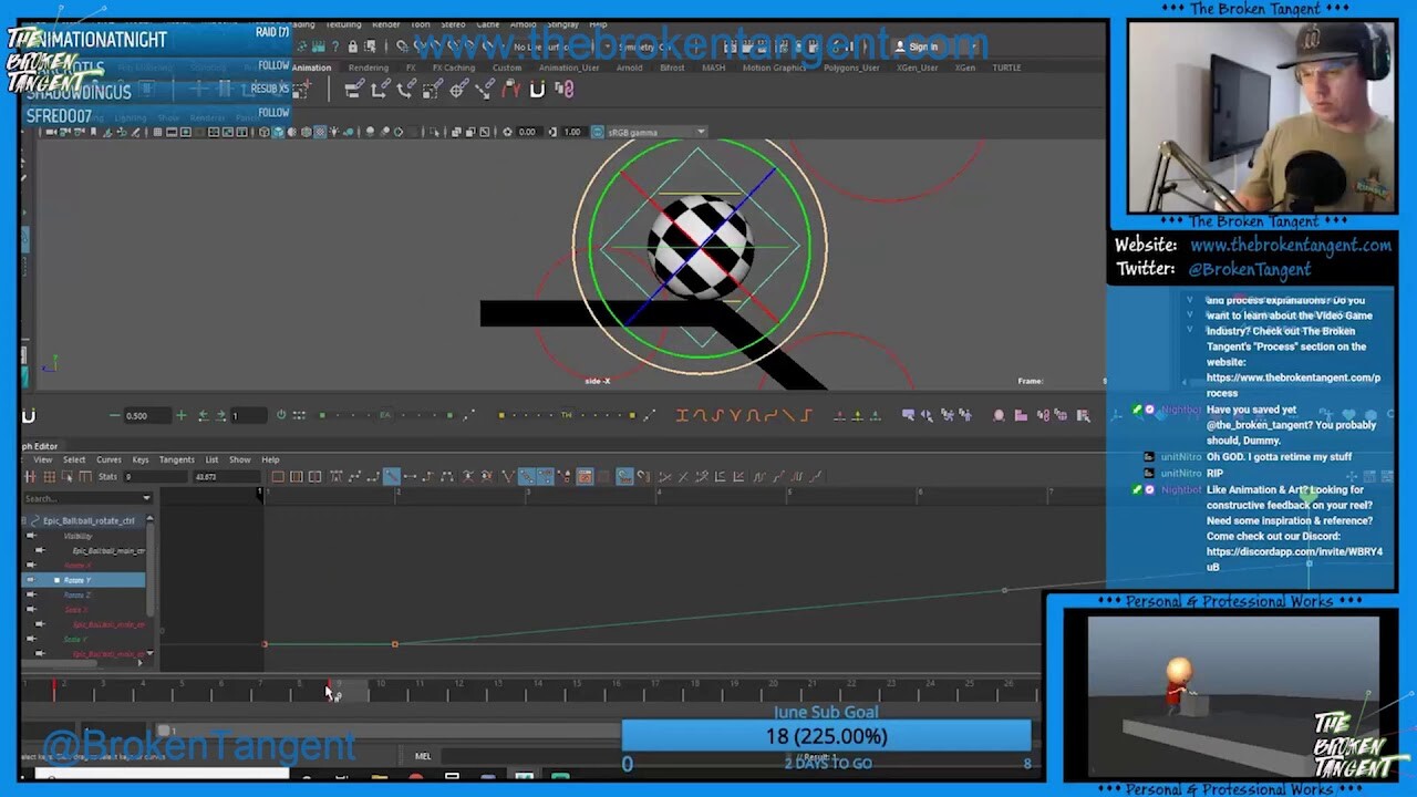 ArtStation - [Speed Animation] 30 Frame 30 Minute Timed Ball Animation