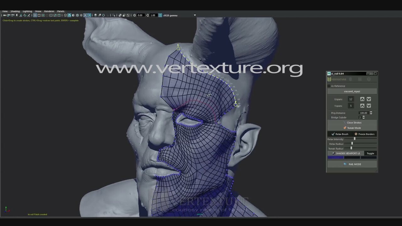 ArtStation - zirail speed retopo