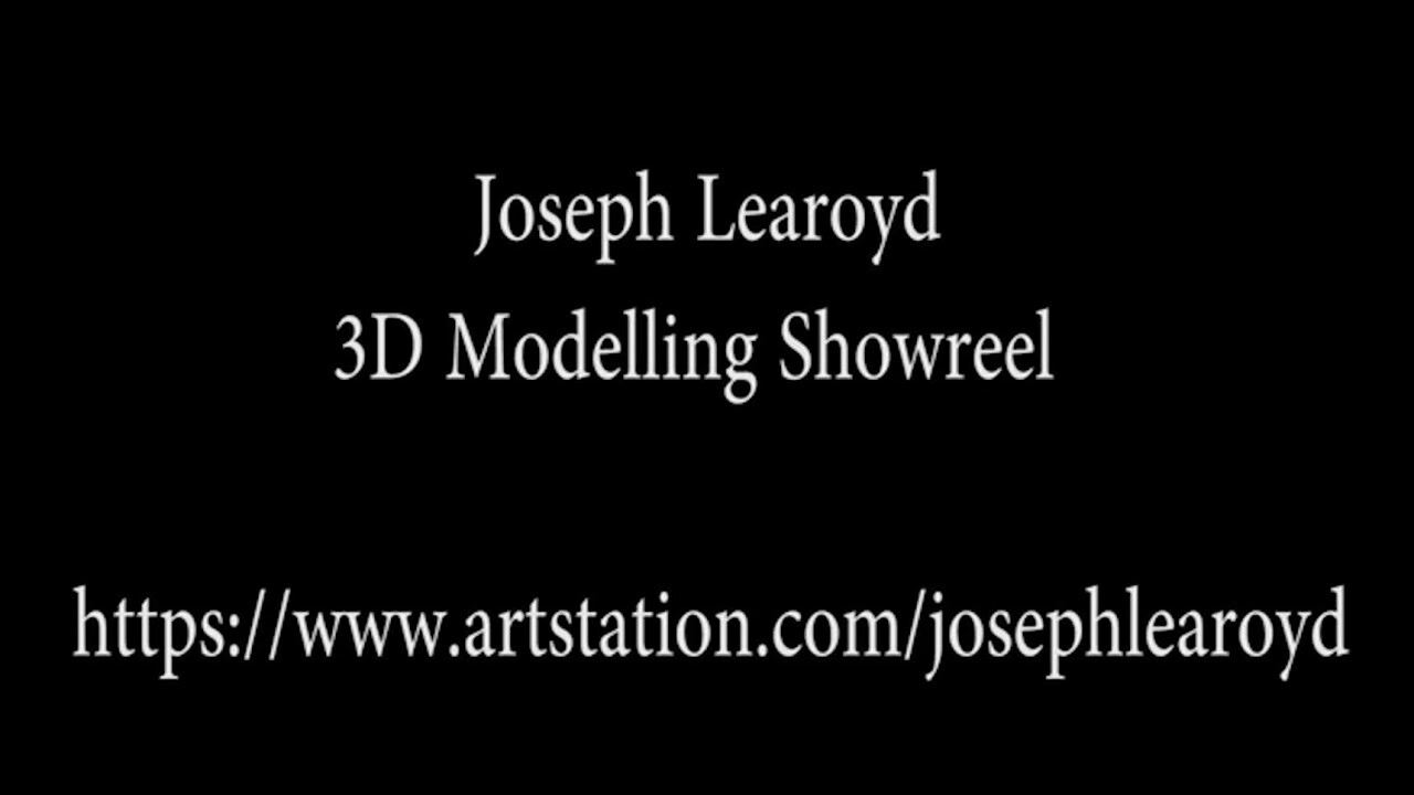 ArtStation - Modelling, Texturing & Lighting Reel 2020