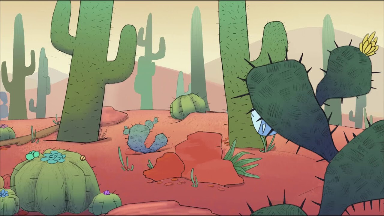 ArtStation - 2D Fish Animation