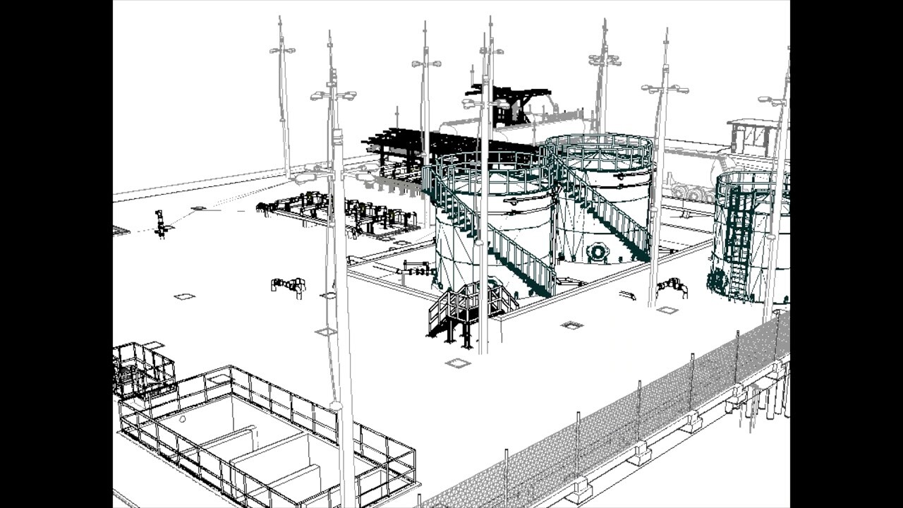 ArtStation - PIPING PLAN MANIFOLD AREA [CONCEPTUAL VIDEO]