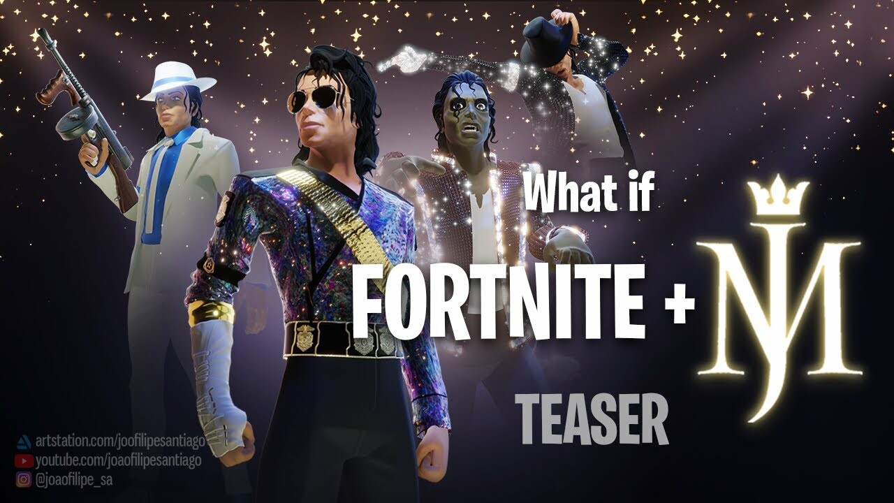 ArtStation - What If Fortnite + MJ -Teaser