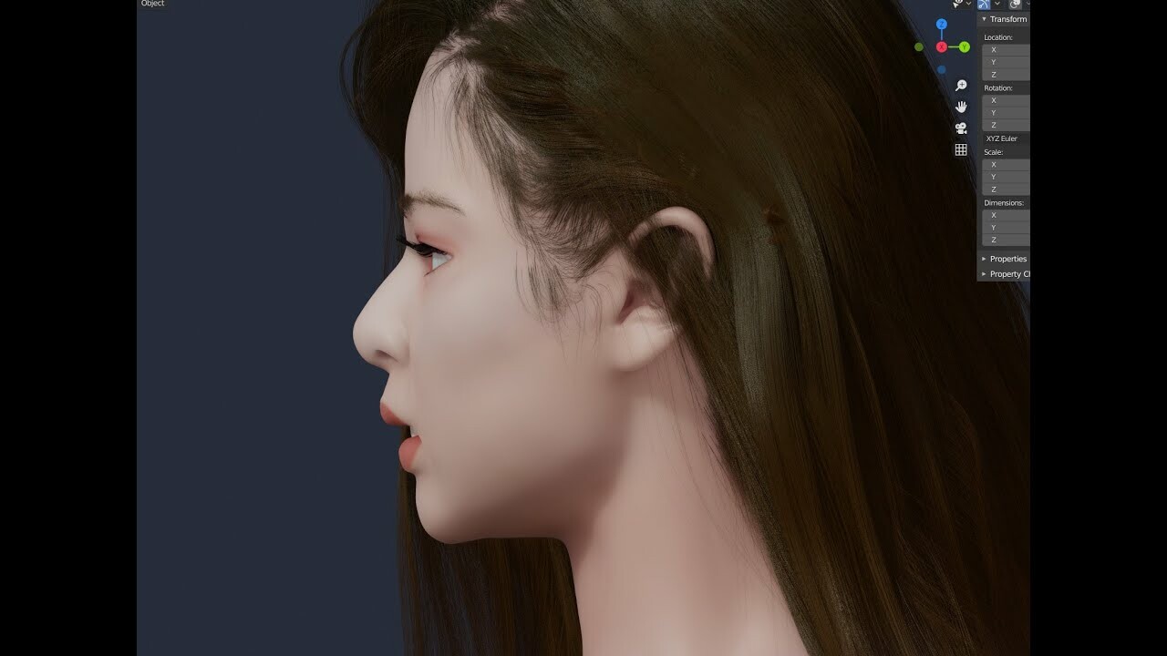 ArtStation - CG로 블랙핑크 제니를 만들어보자 4 : Let's make Black Pink Jenny in CG 3 ...