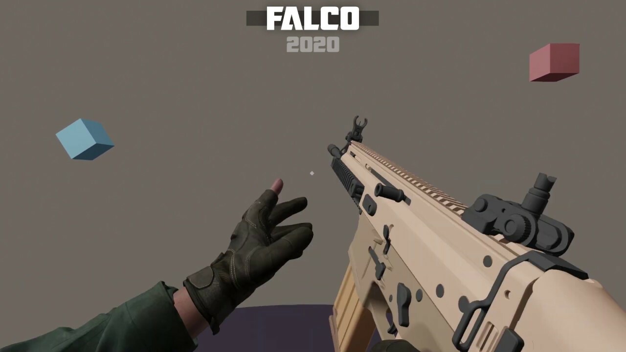 ArtStation - SCAR 17 Animations