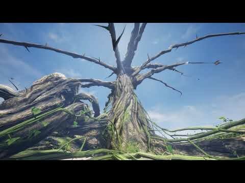 ArtStation - [UE4 Houdini VFX] Tree magic!!
