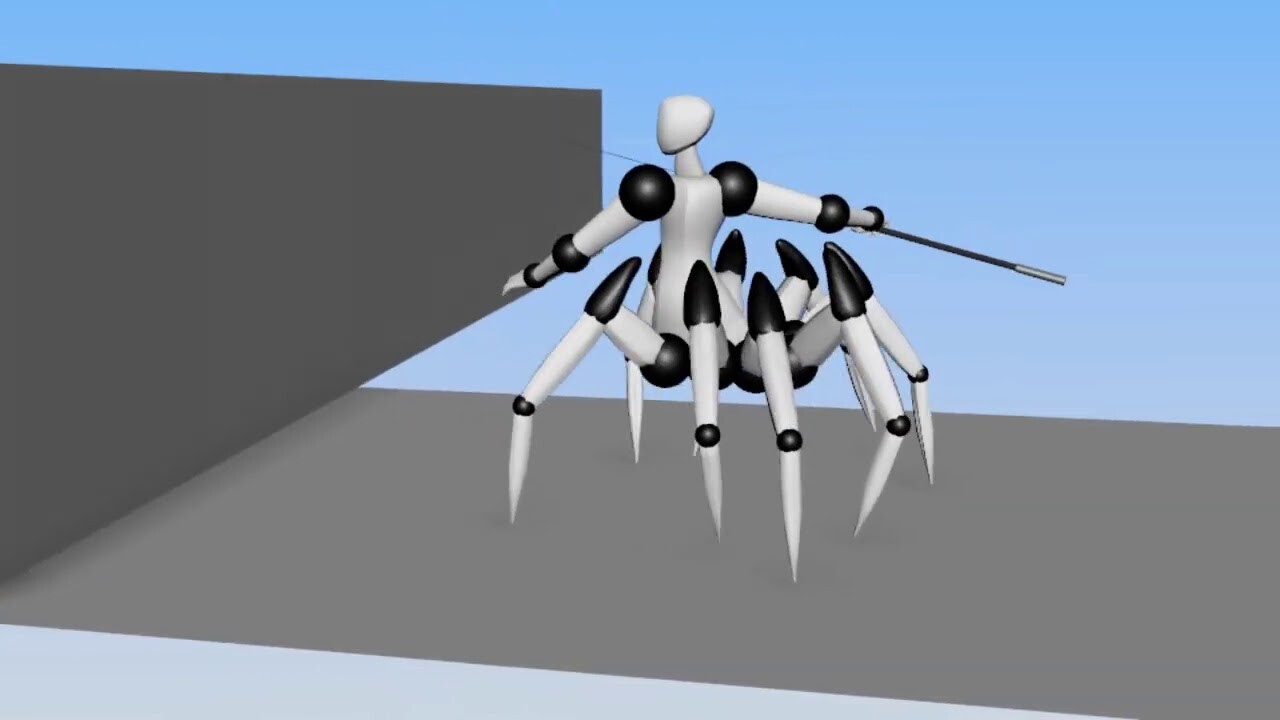 ArtStation - Spider Monster (Run, Climb & Jump)